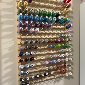 192 Spool Thread Rack 2 Inch Spacing-thread Organization - Etsy
