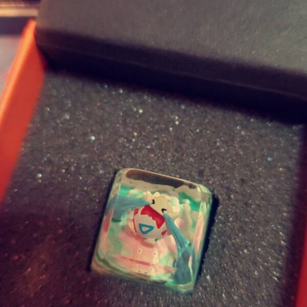 Keycaps Bee Artisan, Custom Artisan Keycaps, Keycaps Anime Cute, Keycap ...