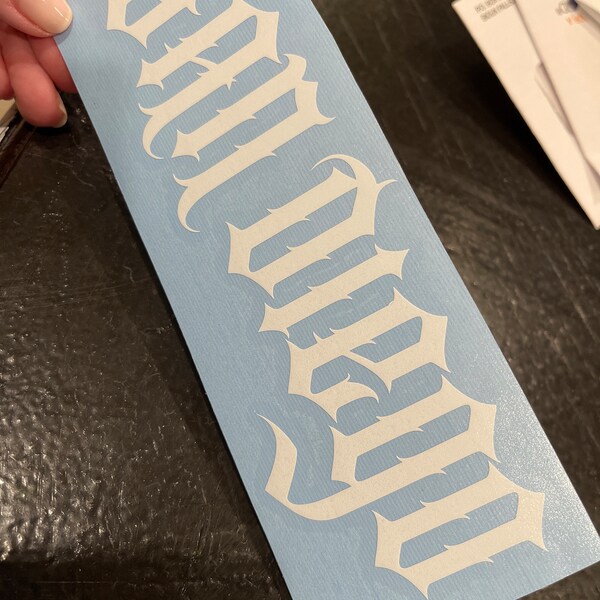 Blessed Vinyl Decal Sticker Car Truck SUV Window Bumper - Etsy