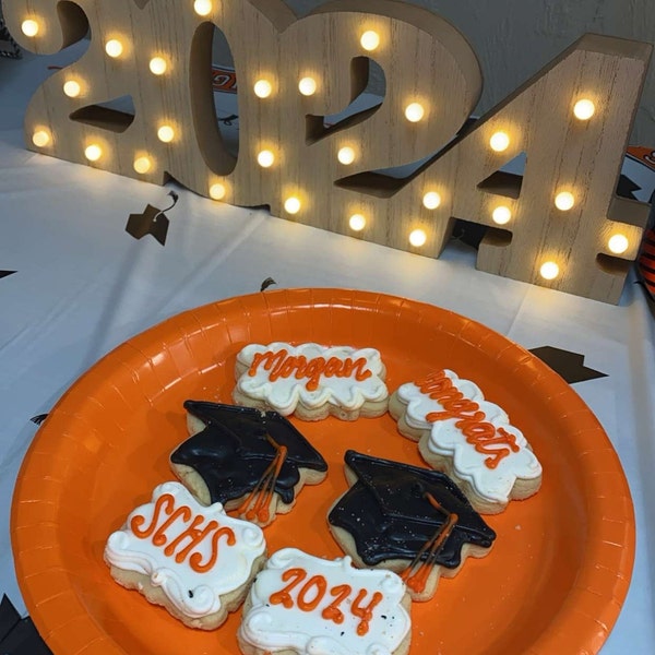 Graduation Sugar Cookies - Grad Party Favors - Grad Party Sweets - Etsy