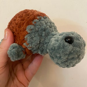 Pop It Turtle, NO SEW, Crochet Pop It Turtle, Crochet Pattern, Pocket ...