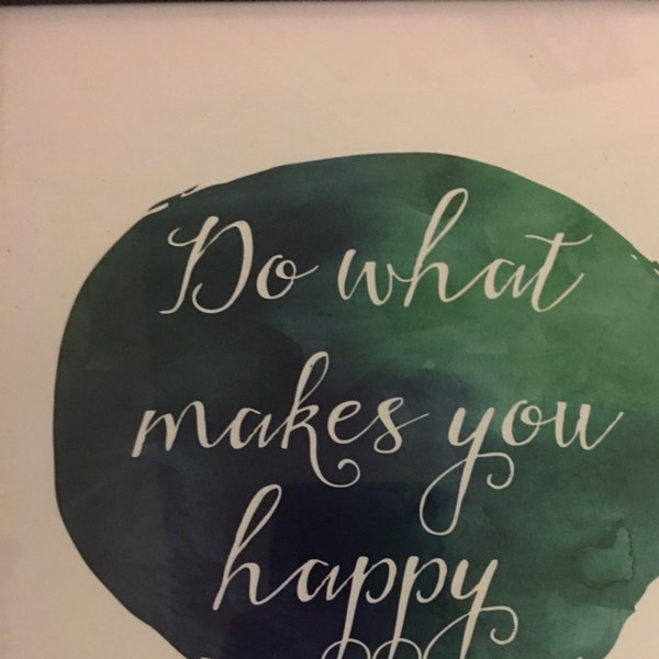 Green and Purple Custom Watercolor Quote / Custom Quote Print ...