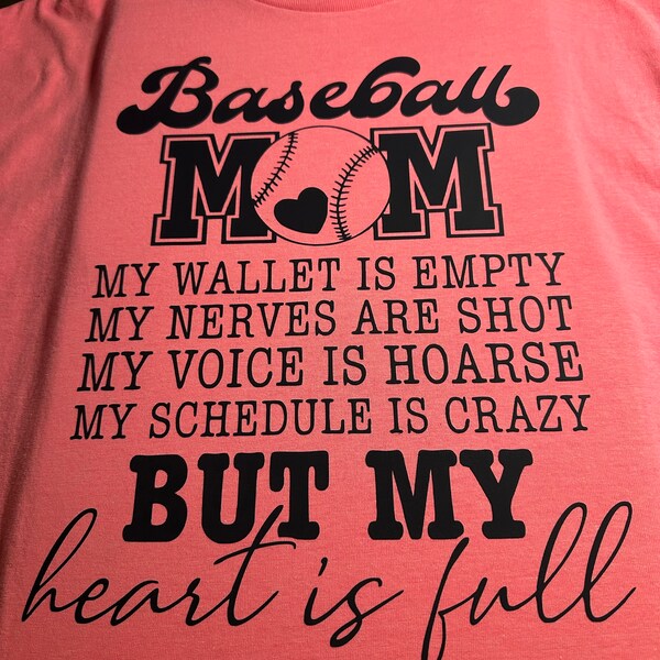 Baseball Mom My Wallet is Empty Svg, Baseball Mom Svg, Baseball Vibes ...