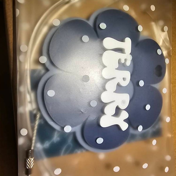 Daisy Custom Bag Tag | Bogg Bag Tag Charm| Acrylic Keychain| Groovy ...