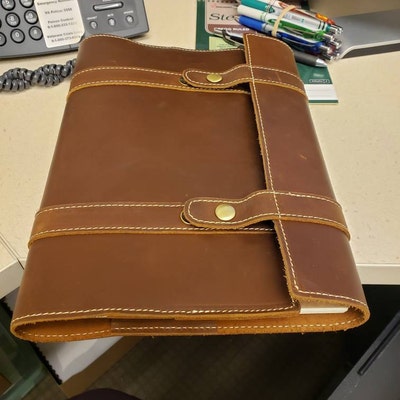 Le Vent 5x8 Refillable Leather Journal, 2 Notebooks Lined and Blank, A5 ...