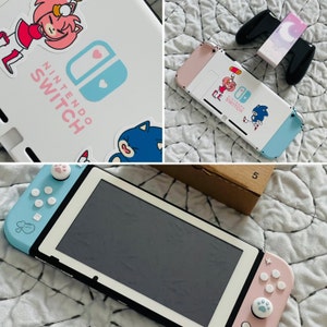 Nintendo Switch Logo With Hearts Vinyl Decal Multiple Colors Available ...