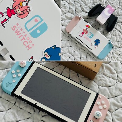 Nintendo Switch Logo With Hearts Vinyl Decal Multiple Colors Available ...