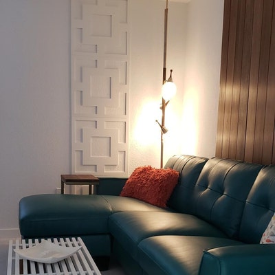 Mid Century Modern Wall Paneling Panele 3D 3D Wall Panels Wall Panels ...