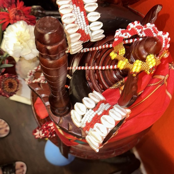 Eleggua Dish, Hat and Gourd Set - Etsy