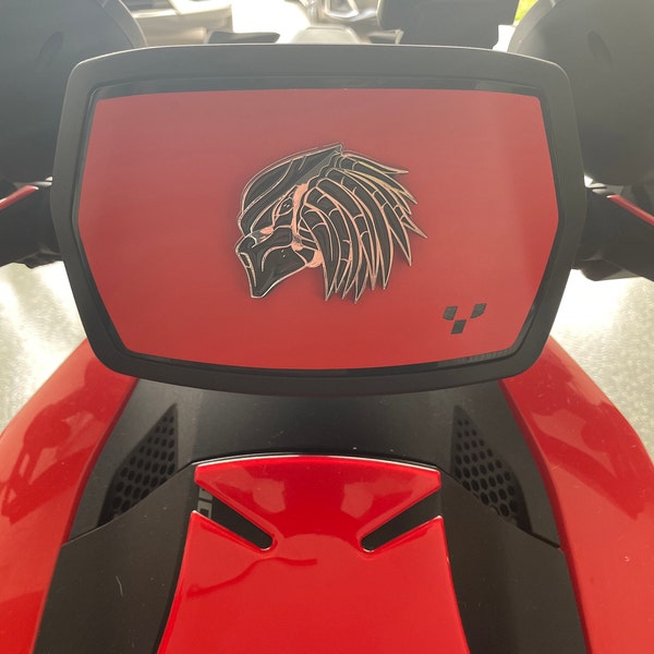 Predator Emblem, Custom Car Badge 3D Decal Sticker, Durable ...