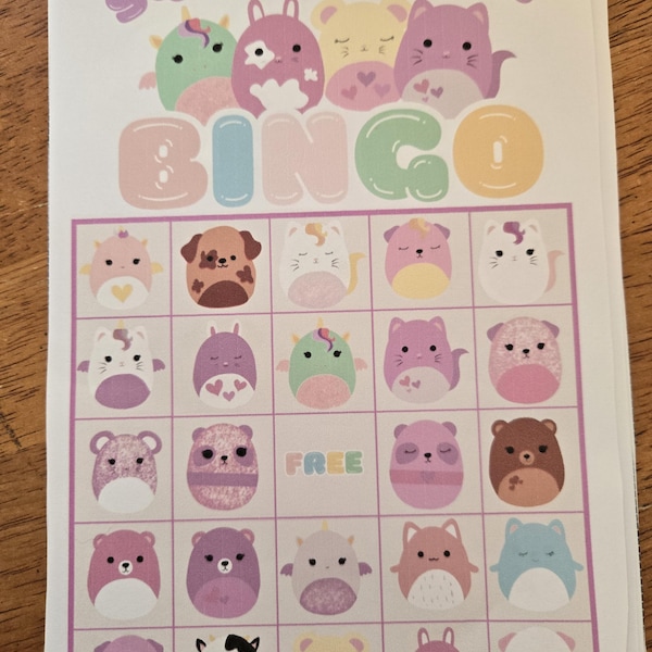 Printable Birthday Activity and Coloring Sheets Squishmallow Birthday ...