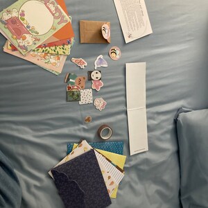 Handmade Pen Pal Kit Cute Stationery Set Letter Writing Set Gift Ideas ...