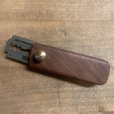 Handmade Wooden Sourdough Bread Dough Scoring Lame, Figured Oak - Etsy