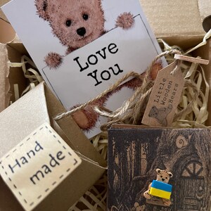 Vicar and Bible Bear Handmade Pin or Fridge Magnet Thank You - Etsy