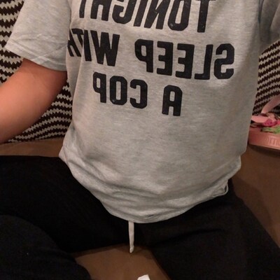 Feel Safe Tonight Sleep With A Cop Shirt Police Wife Shirt, Police ...