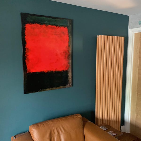 Mark Rothko Orange Canvas Wall Art , Mark Rothko Production , Modern ...