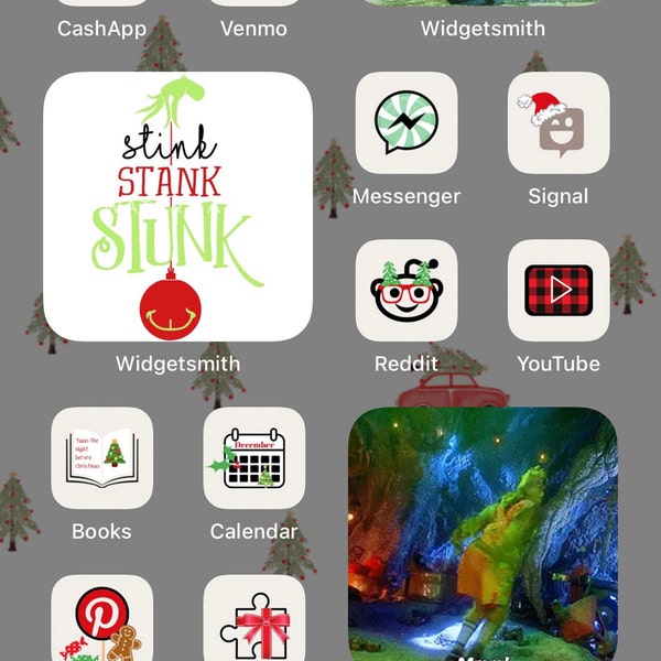 Christmas Aesthetic App Icons | Christmas Apps | Christmas Cheer App ...