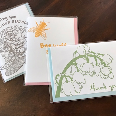 HAPPY SOLAR RETURN Birthday Card, Letterpress Greeting, Summertime ...