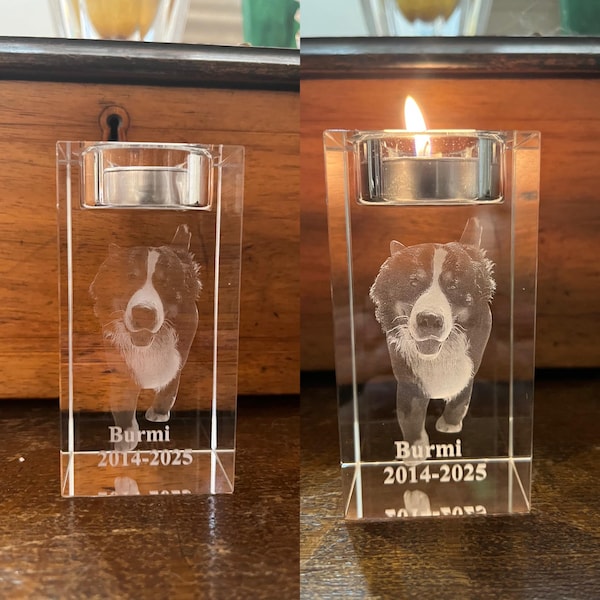 3D Crystal Photo, Custom 3D Crystal Photo Cube, Custom Photo Gift ...