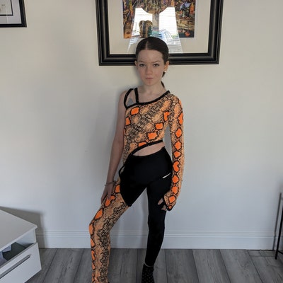 Stripper Sewing Pattern the Amelia Asymmetrical Catsuit PDF Pattern ...