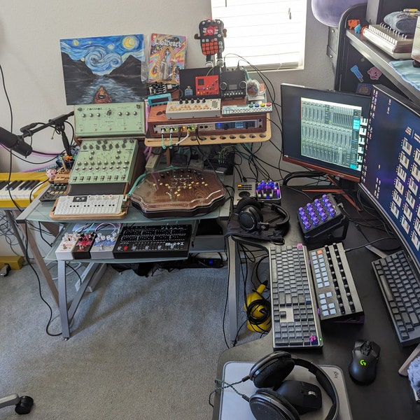 1U Desktop Studio Equipment Rack Quick Turnaround Free Customization - Etsy