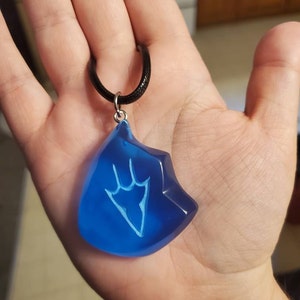 Dragoon FFXIV Hand Painted Soul Crystal/drg Job Stone Final Fantasy XIV ...