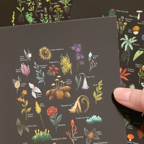 A Tolkien Bestiary Art Print Selected Beasts From Tolkien's Legendarium ...