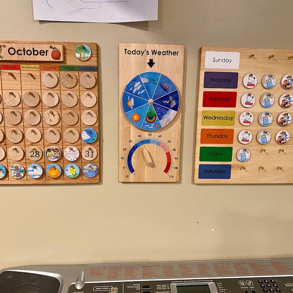 Weekly Rhythm Chart - Etsy