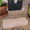 Custom Personalized Photo LED Wood Stand Room Night Light up Table Lamp ...