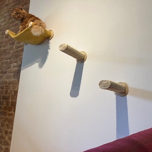 Cat Stairs / Wall-mounted Cat Steps/ Cat Furniture / Cat Scratching ...