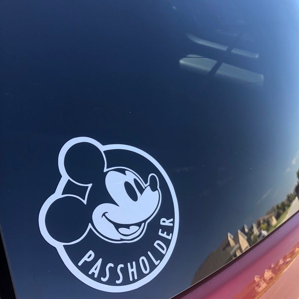 Disney Annual Passholder Decal - Etsy