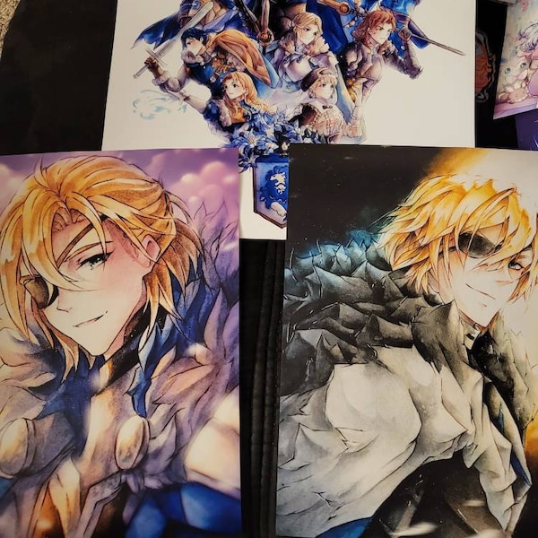 Fire Emblem Three Houses // FE3H // Dimitri Print - Etsy