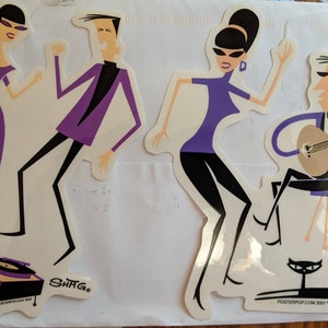 ART STICKER Devil Girl by Artist Coop Decal CP4R Right Facing - Etsy