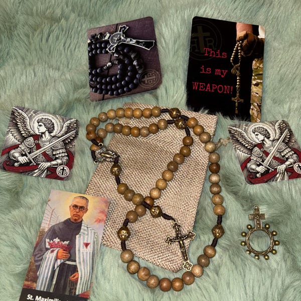 Rugged Rosaries® Knights of Columbus Heavy Duty Paracord Rosary ...