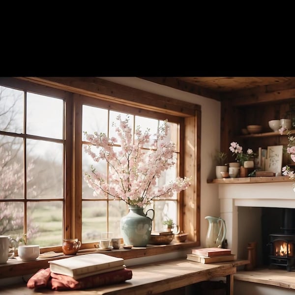 Field of Spring Flowers Zoom Background, MS Teams, Webex, Skype ...