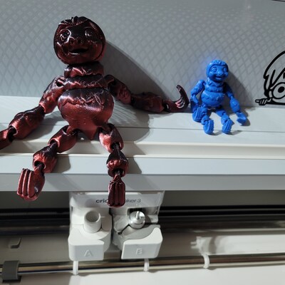 Cute Flexi Print-in-place Sloth STL File for 3D Printing Now With 3MF ...