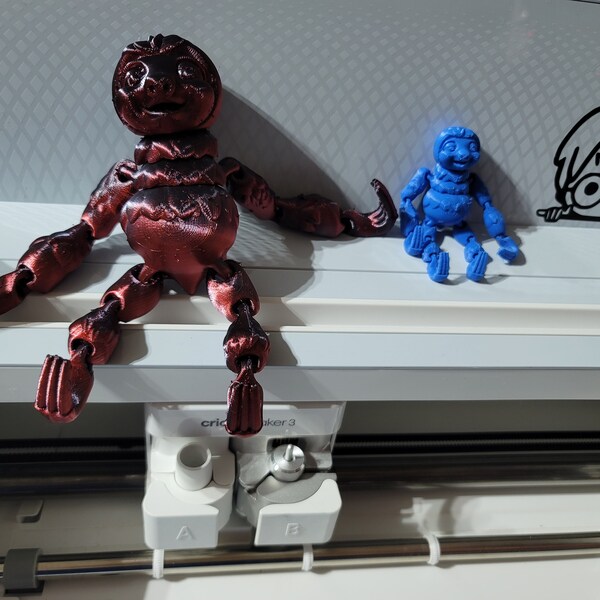 Cute Flexi Print-in-place Sloth - STL File for 3D Printing Now With 3MF ...