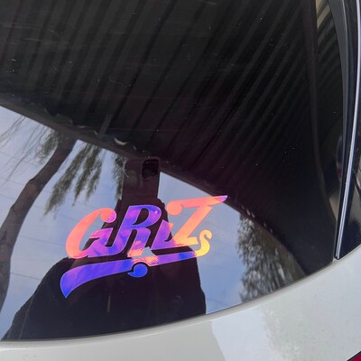 PL Pretty Lights OG Logo Outlined Decal Sticker, Car Decal, Laptop ...