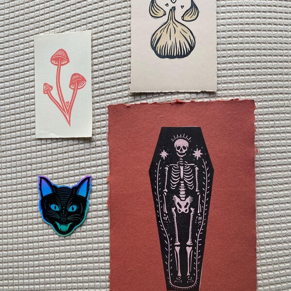 Madonna & Child Orthodox Icon Block Print Mother and Child Nativity ...