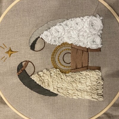 Nativity Scene 8 Embroidery Kit Christmas Nativity - Etsy