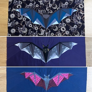 Take Wing Paper Piecing Pattern PDF Format - Etsy