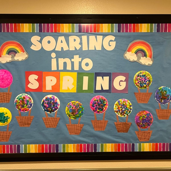 SPRING Bulletin Board | Spring Classroom | Bulletin Board Kit ...