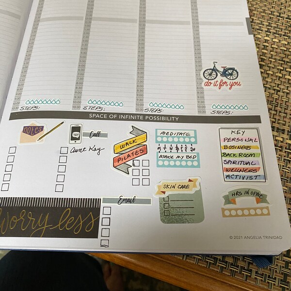 Hydrate Planner Stickers for Plum Paper Planner - Water Tracker ...