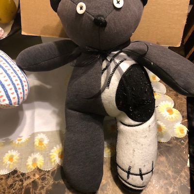 18 Memory Bear. Made From Your Loved One's Clothes. Handmade. Custom ...
