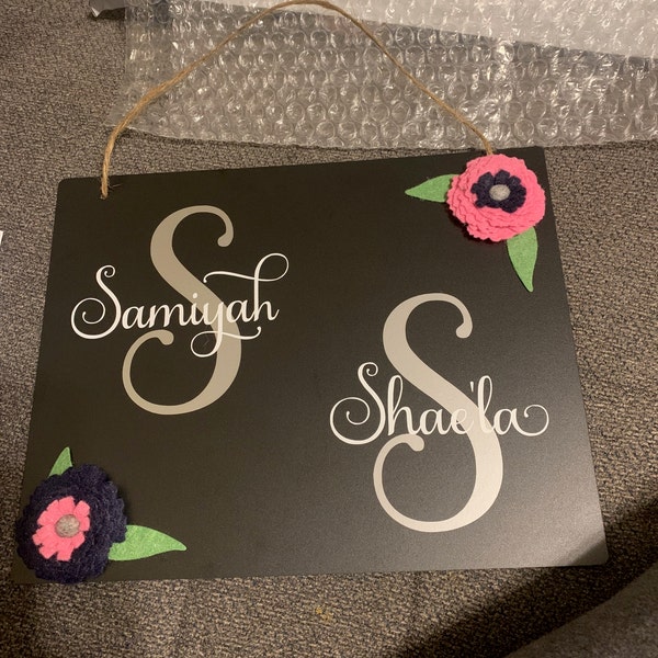 Dorm Room Name Sign, Roomates Name Sign, College Dorm, Suite Mates Sign ...