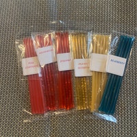 Money Pops Bag 48 Strawberry Pops With Bubble Gum Centers - Etsy