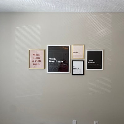 Funny Office Decor 16 PRINTABLES Office Wall Art Gallery Wall Set Funny ...