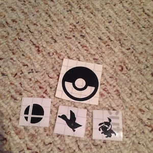 Super Smash Brothers Vinyl Sticker/decal - Etsy