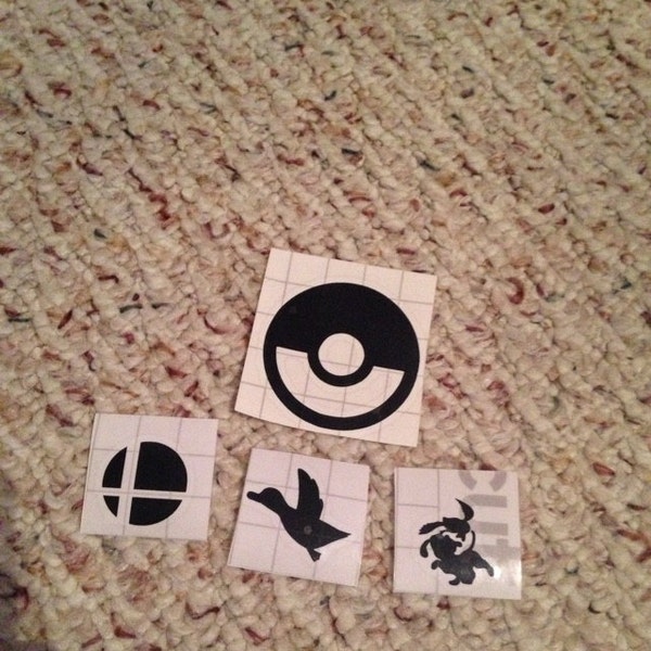 Super Smash Brothers Vinyl Sticker/decal - Etsy