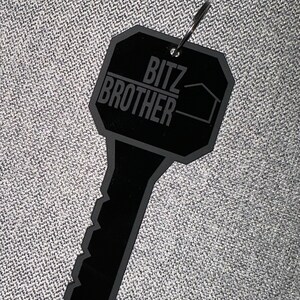 Personalized All Star Red Big Brother Keys - Etsy